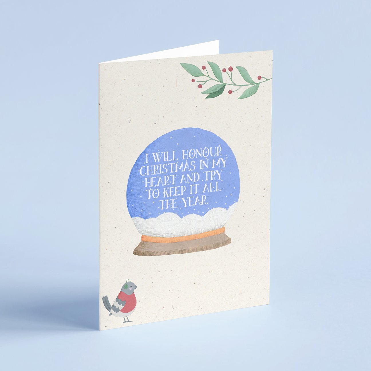 Charles Dickens - A Christmas Carol Card – Quote and Quill