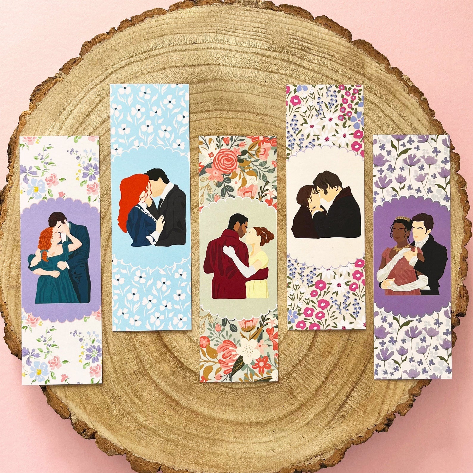 Literary Couples Bookmarks – Quote and Quill